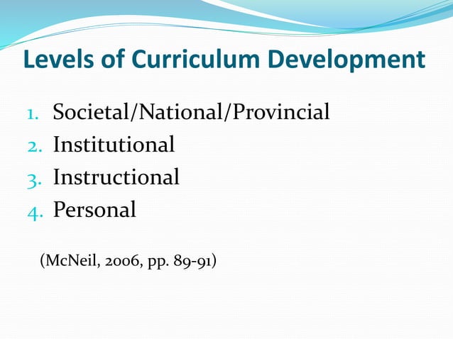 National curriculum 2006 revised | PPTX | Professional School ...