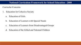 National Curriculum Frameworks - 2005 | PPTX