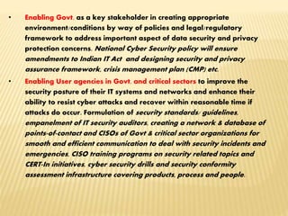 National cyber security policy final | PPTX