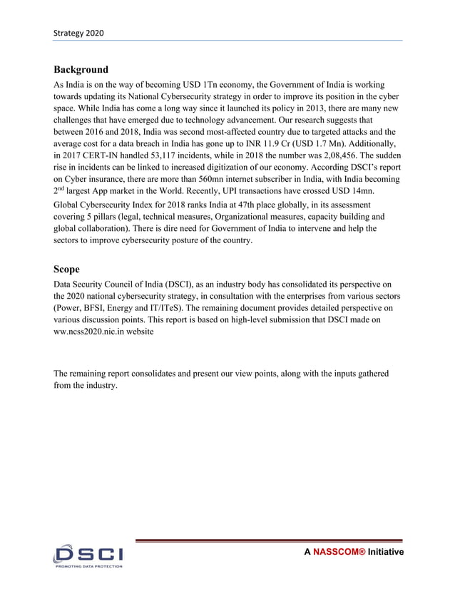 National Cyber Security Strategy 2020 DSCI submission.pdf