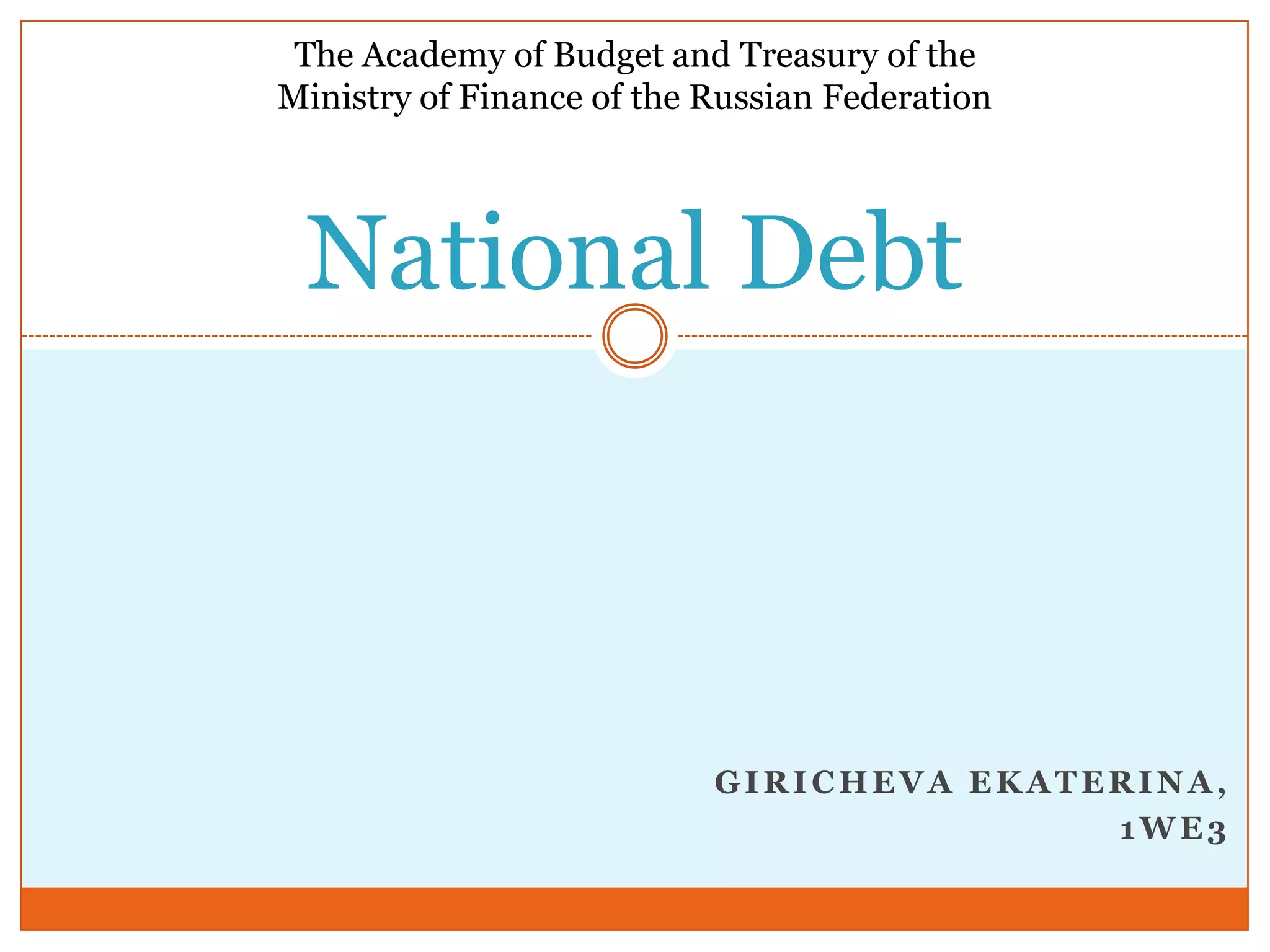 National debt | PPT