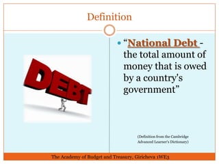 National debt | PPT