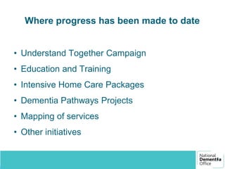 National Dementia Strategy Mary Manning | PDF