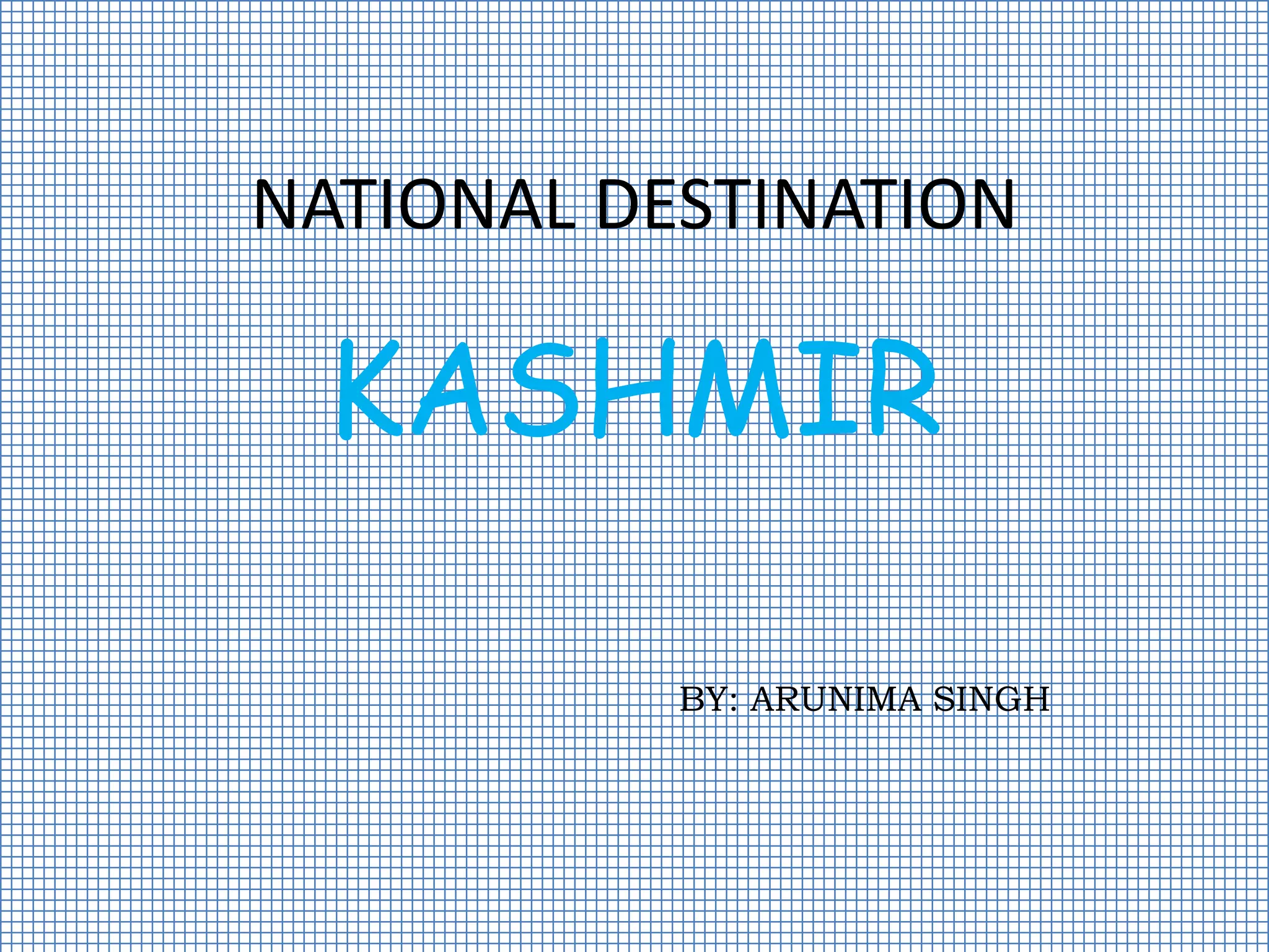 National destination | PPT