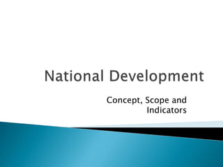 National development | PPTX