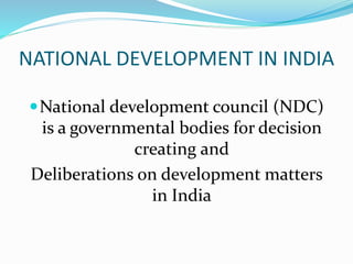 ppt on national development | PPTX