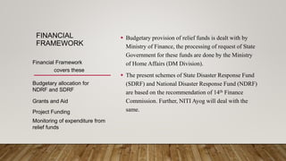 National disaster management framework 2005 | PPTX