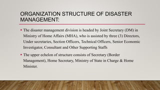 National disaster management framework 2005 | PPTX