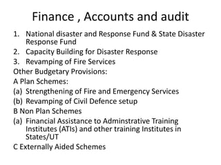 National disaster management | PPTX