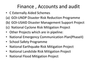 National disaster management | PPTX