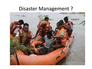 National disaster management | PPTX