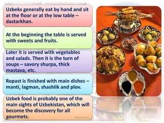 National dishes of Uzbek people.pptx