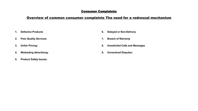 National Dispute Redressal Commission under Consumer Protection.pptx ...