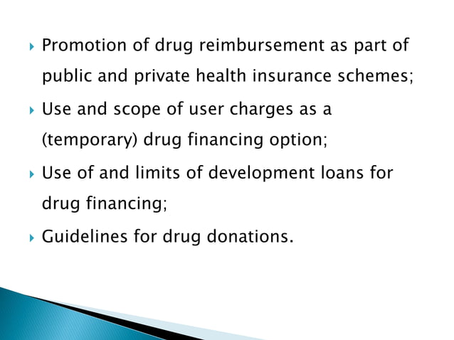 National drug policy.update | PDF