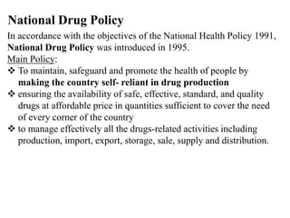 National drug policy of Nepal | PPTX