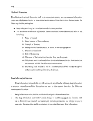 National Drug Policy | PDF