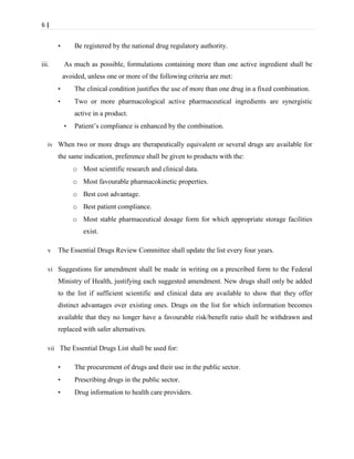 National Drug Policy | PDF