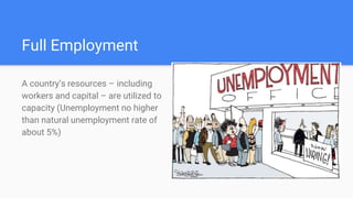 National economic goals | PPTX