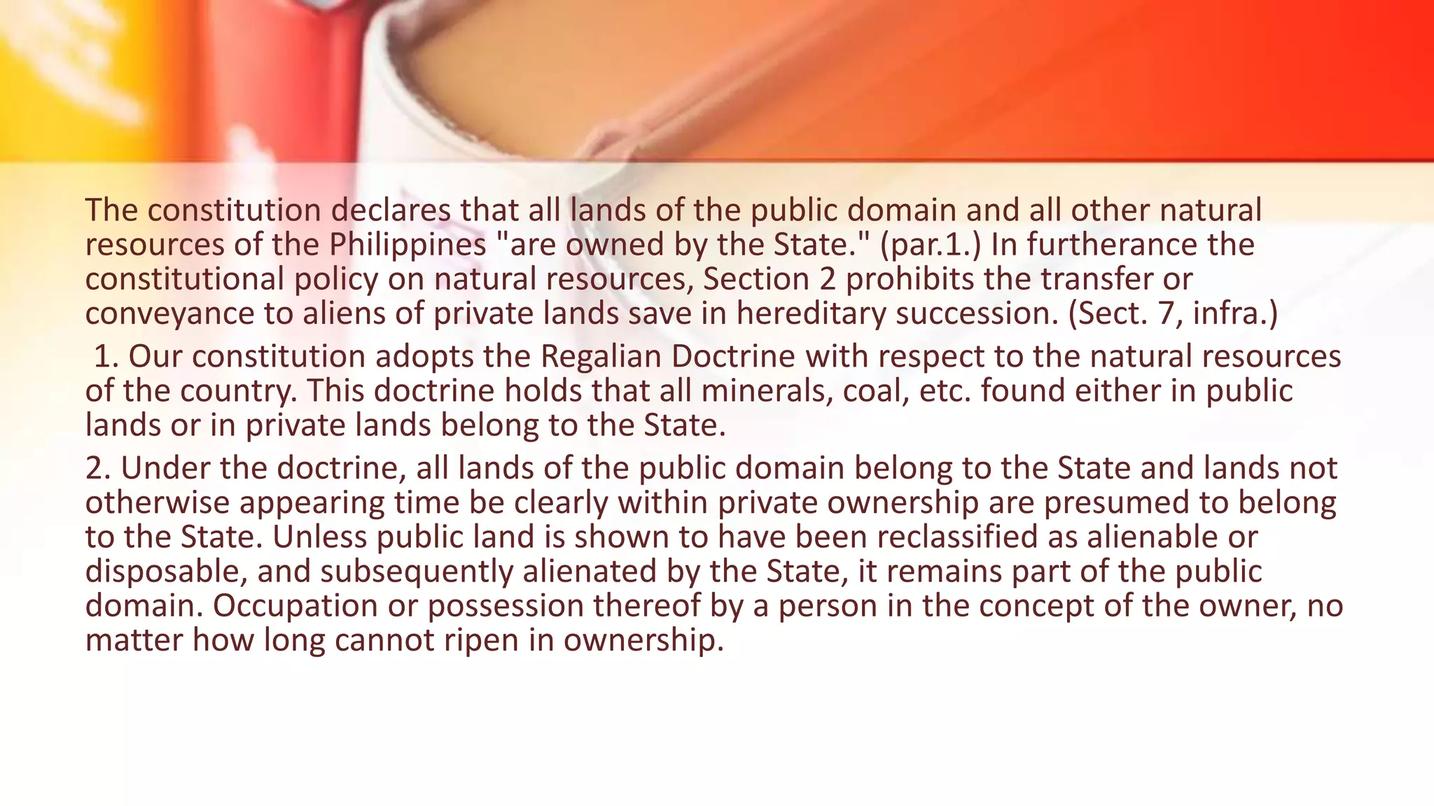 National economy and patrimony | PPTX