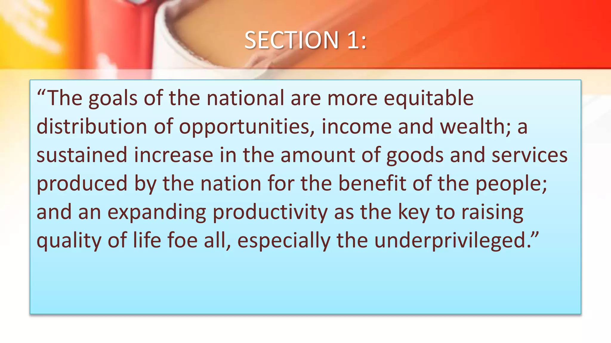 National economy and patrimony | PPTX