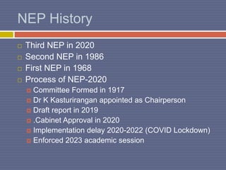 National Education Policy 2020 | PPTX