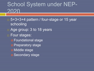 National Education Policy 2020 | PPTX