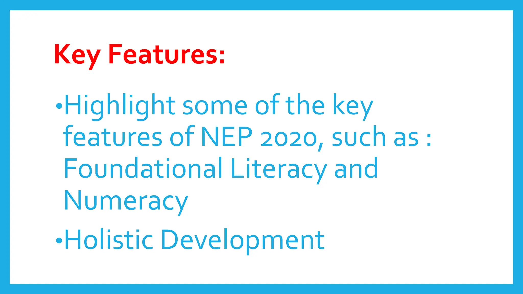 National Education Policy 2020 - By: AMIT KUMAR YADAV | PPTX