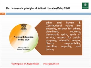 Fundamental Principles of National Education Policy 2020 | PDF