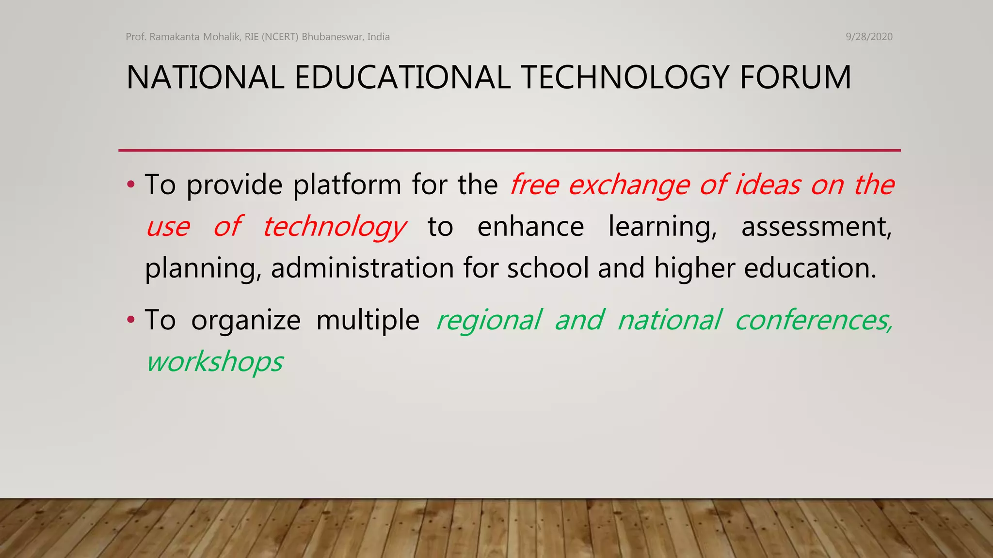 National Education Policy 2020 and ICT in education | PPTX