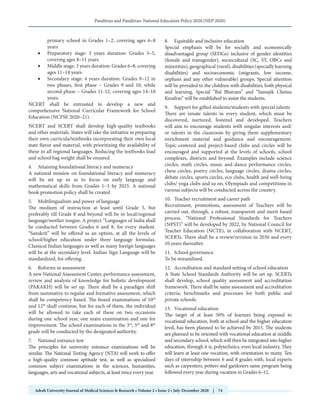 National Education Policy 2020 What is in it for a student, a parent, a ...