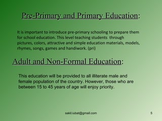National education policy of bangladesh | PPT