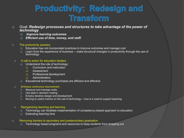 National Education Technology Plan 2010 | PPT