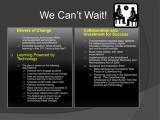 National Education Technology Plan 2010 | PPT