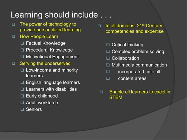 National Education Technology Plan 2010 | PPT