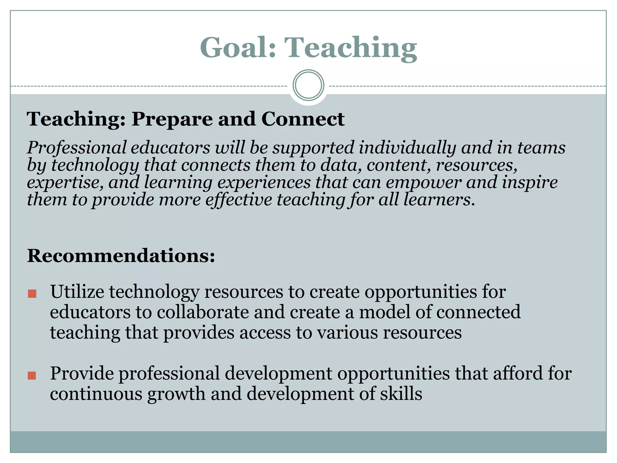 National education technology plan 5 2010 | PPTX