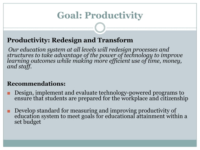 National education technology plan 5 2010 | PPT