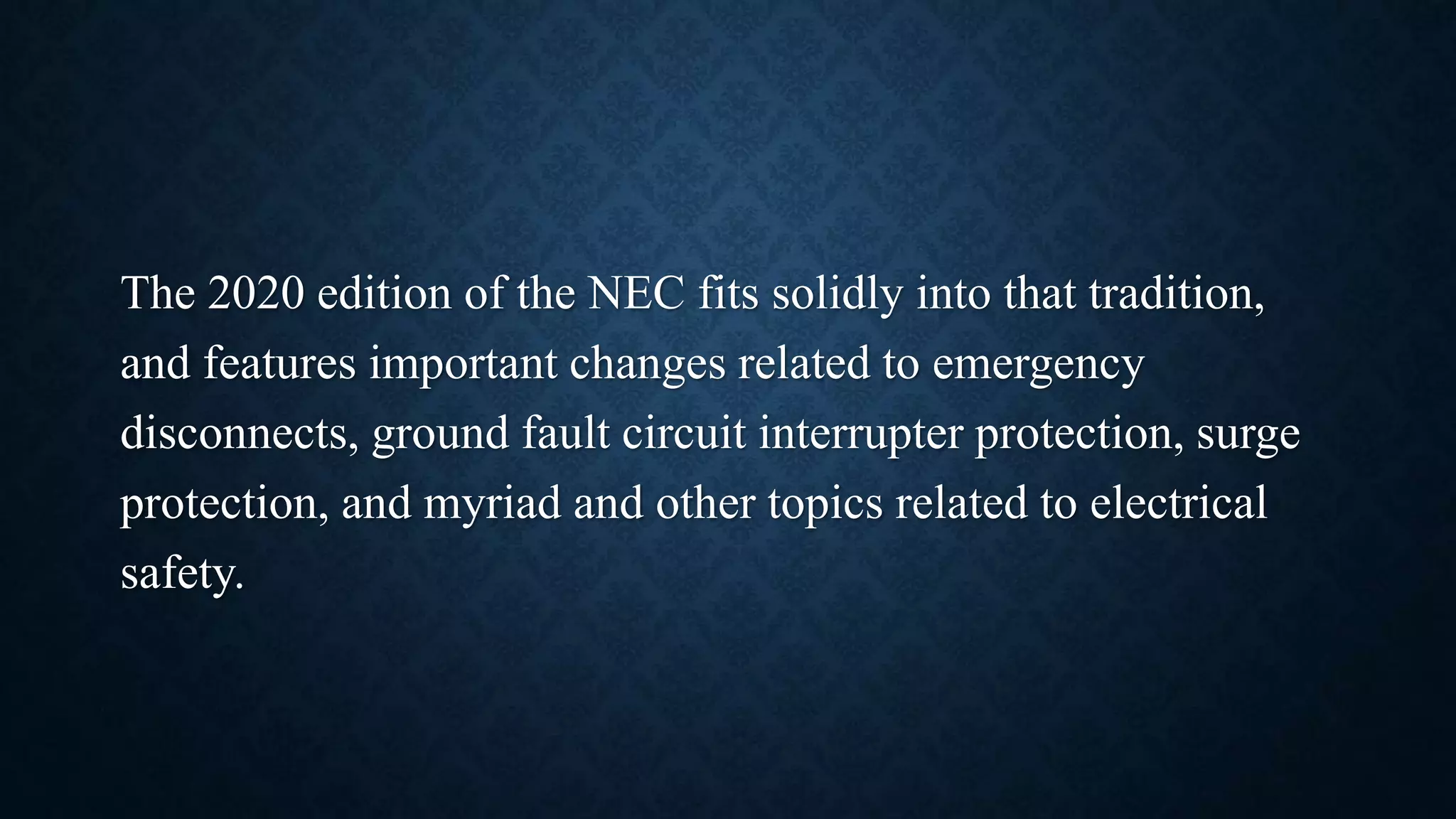 National electrical code.pptx