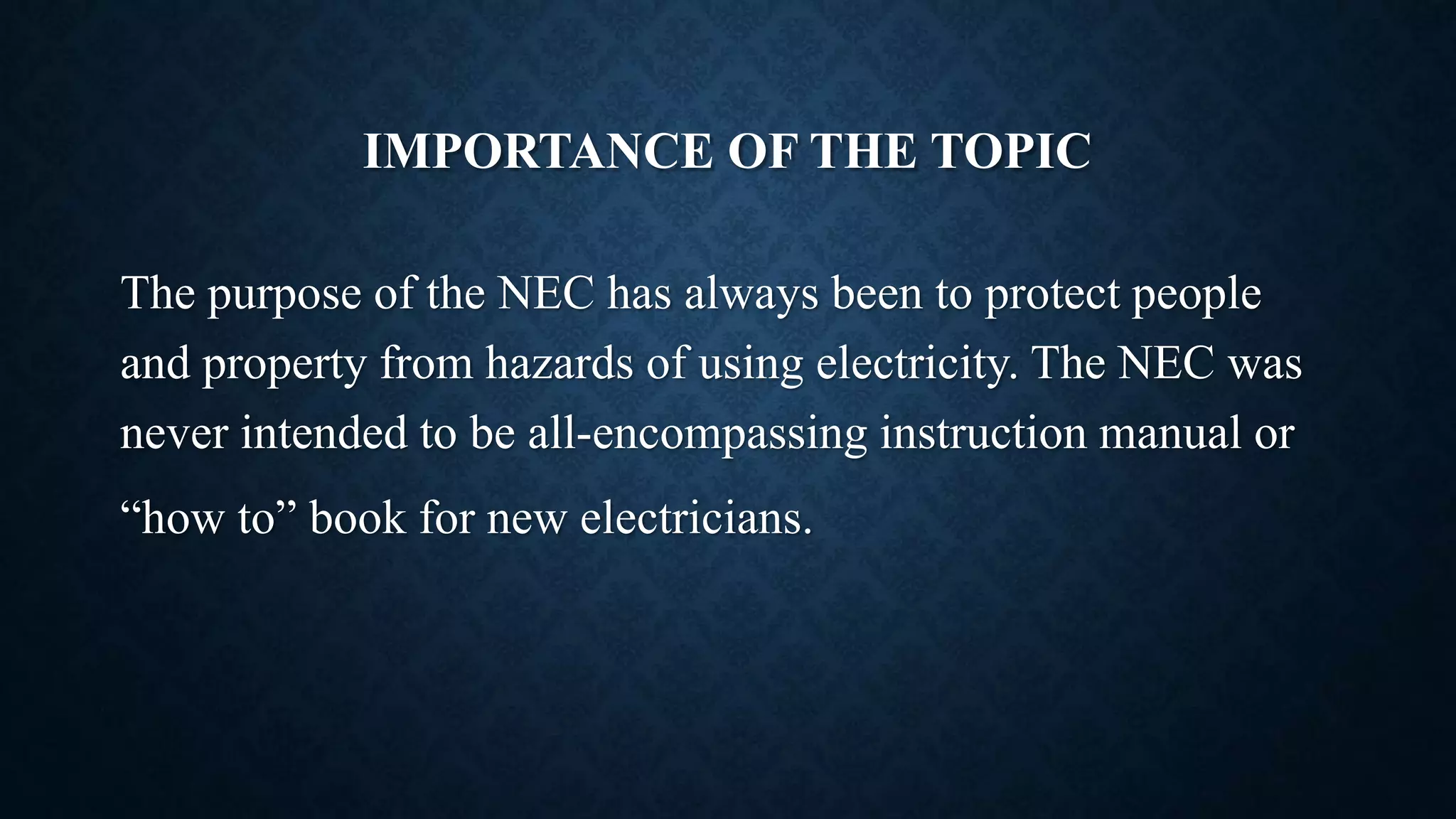 National electrical code.pptx