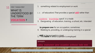 National e lecture series nep 2020 vocational education | PPTX