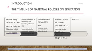National e lecture series nep 2020 vocational education | PPTX