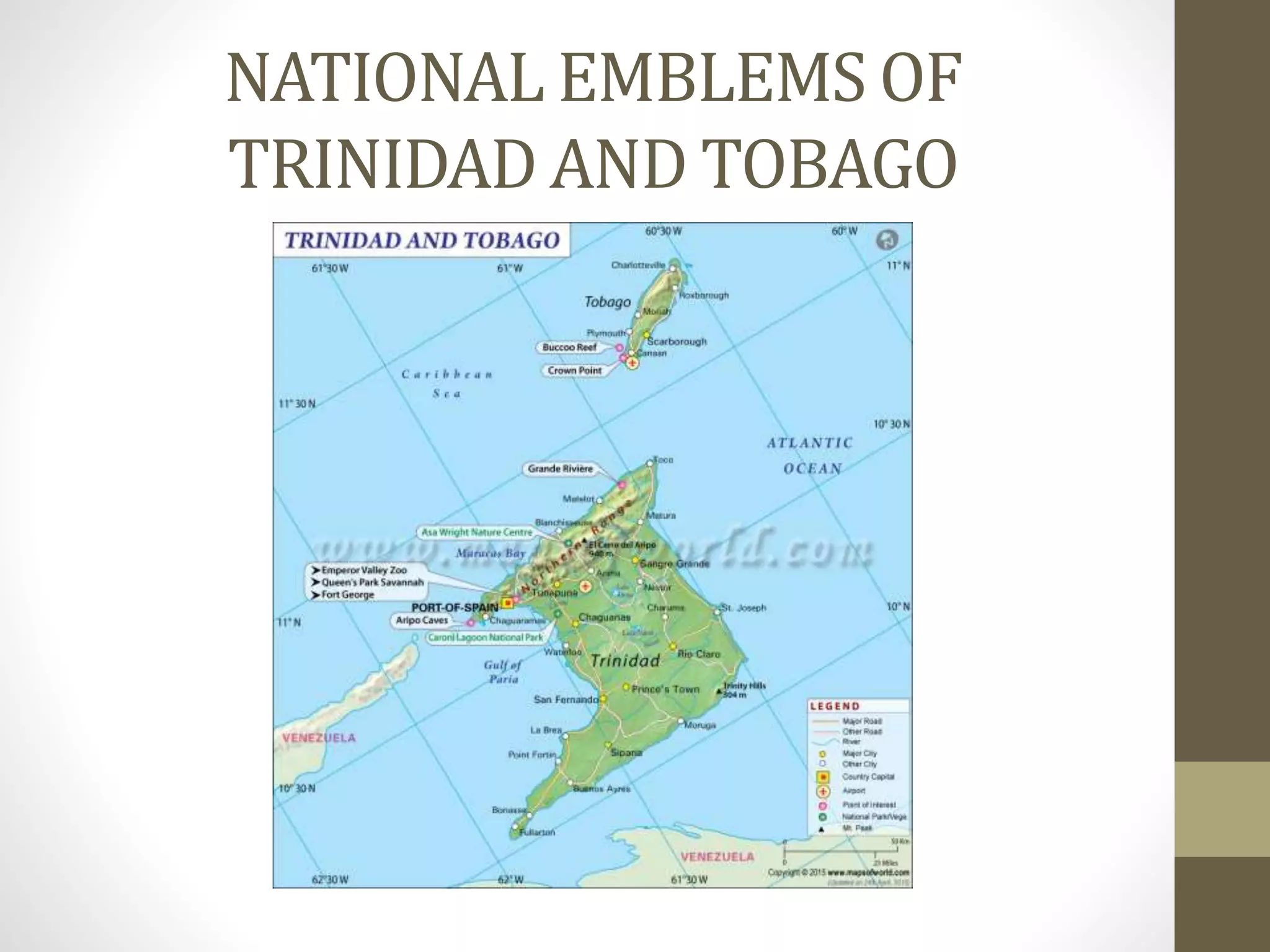 National emblems of trinidad and tobago | PPTX