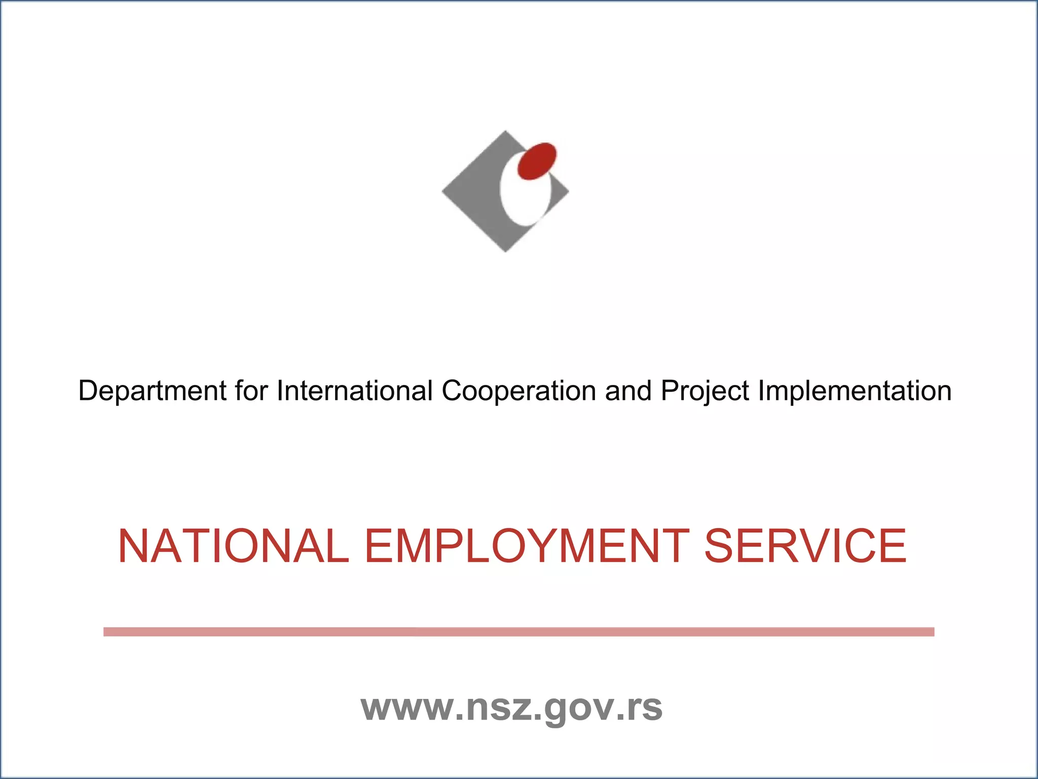 National Employment Service | PPT