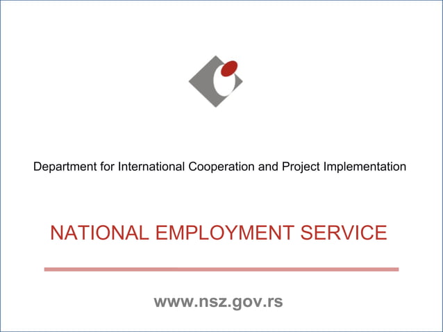 National Employment Service | PPT | Careers
