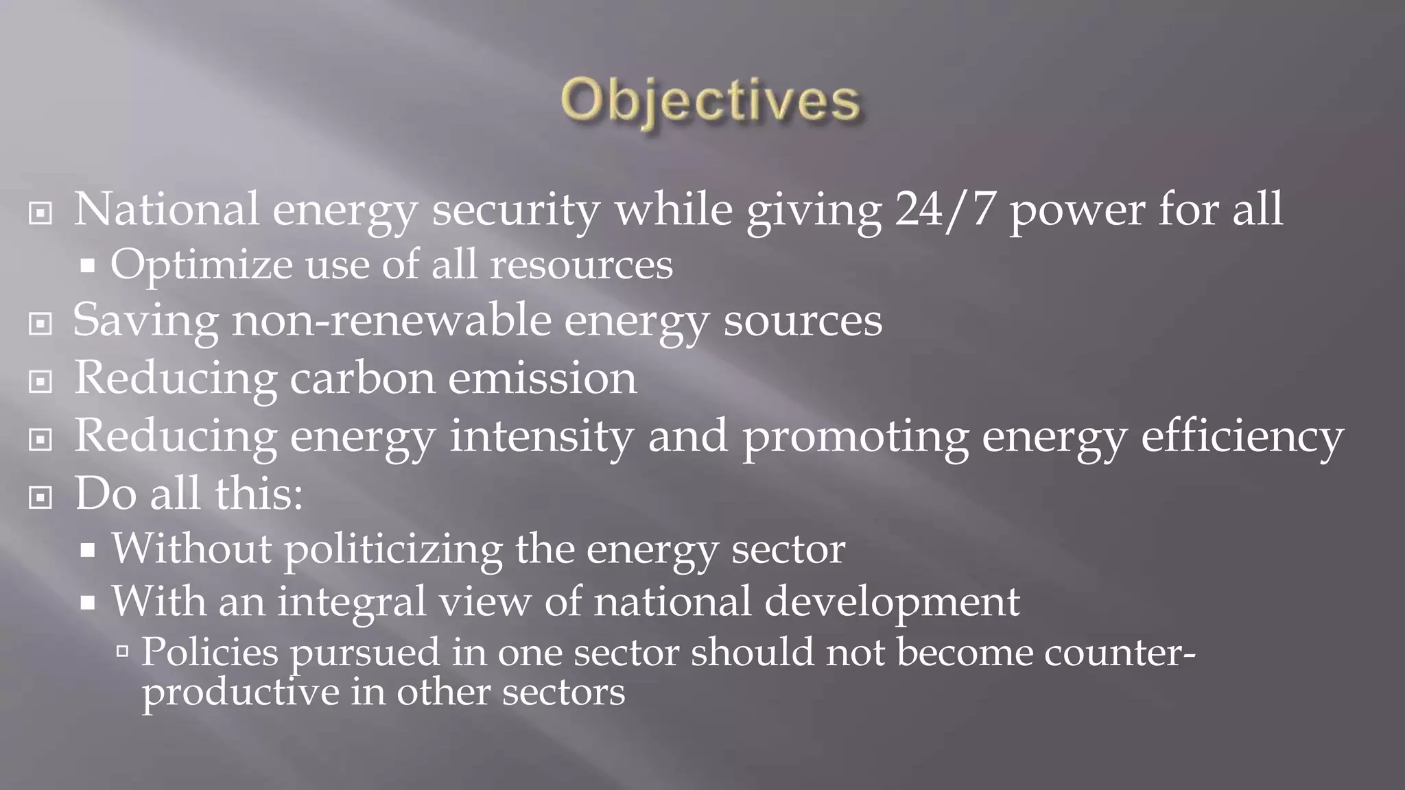 National energy policy nep presentation r1 | PPTX