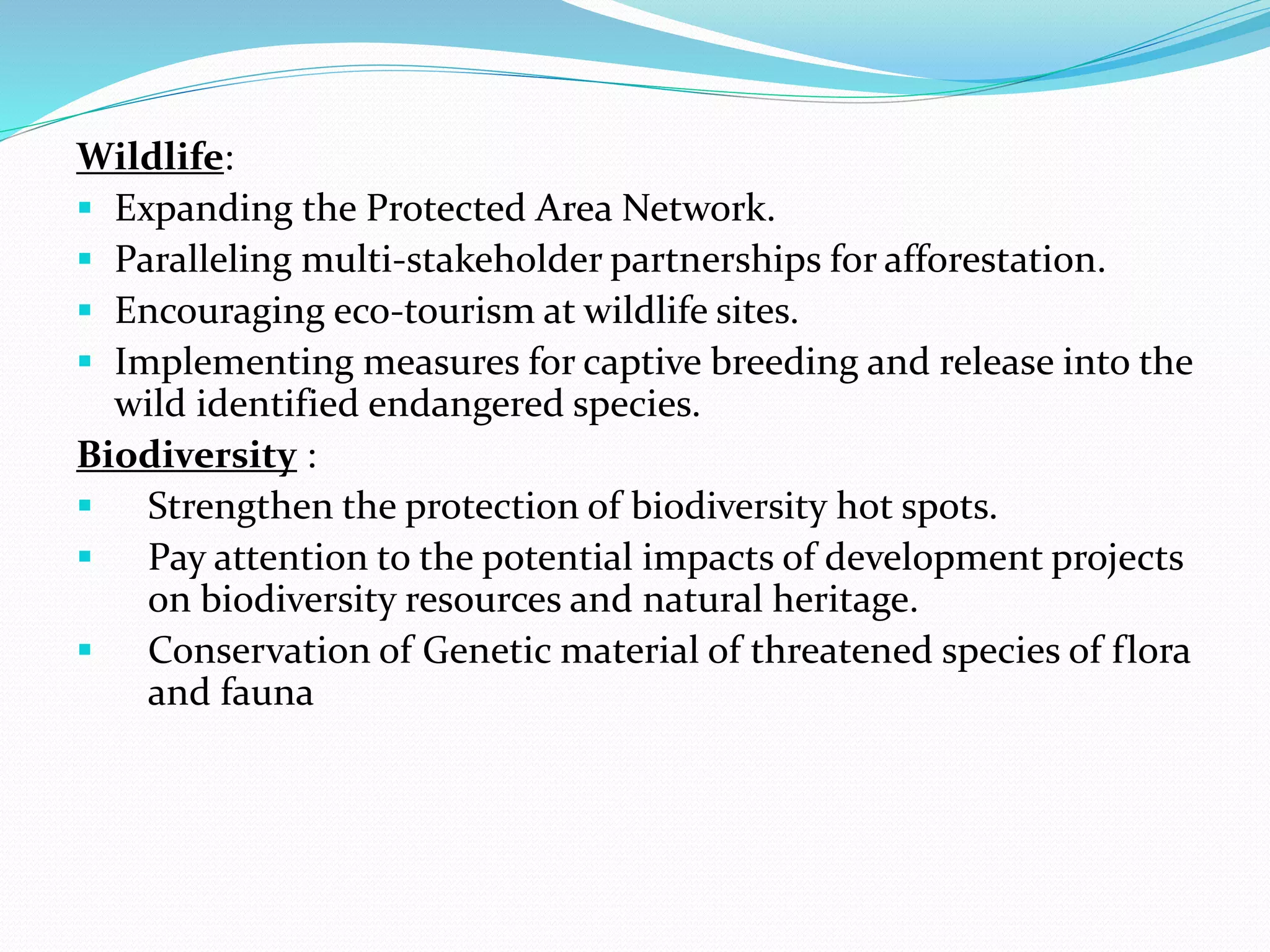 National environmental policy, 2006 | PPTX