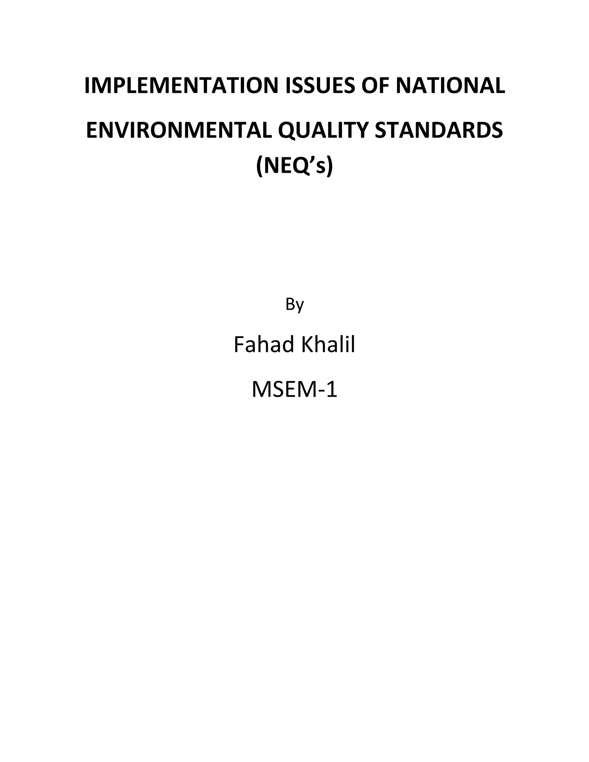 National environmental quality_standards_assignment-5 | DOCX