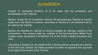National environment tribunal act | PPTX