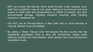 National environment tribunal act | PPTX