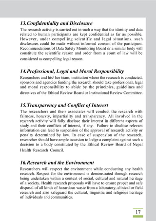National ethical guidelines | PDF