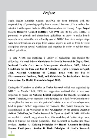 National ethical guidelines | PDF